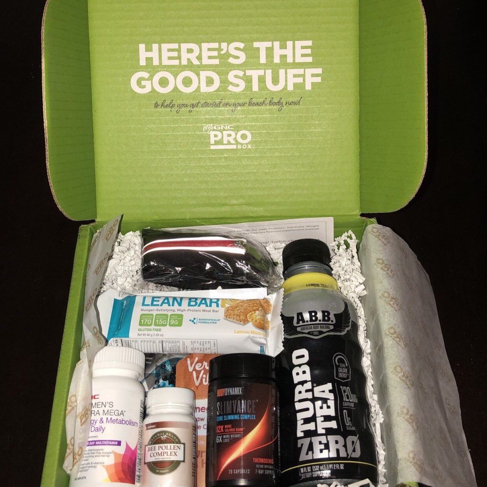 !!MY GNC PRO BOX!! – with love, c.p